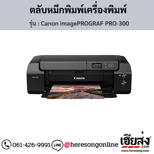 Canon PRO-300 ตลับหมึกอิงค์เจ็ท ของแท้ ซื้อออนไลน์ที่นี่ | เฮียส่ง.คอม